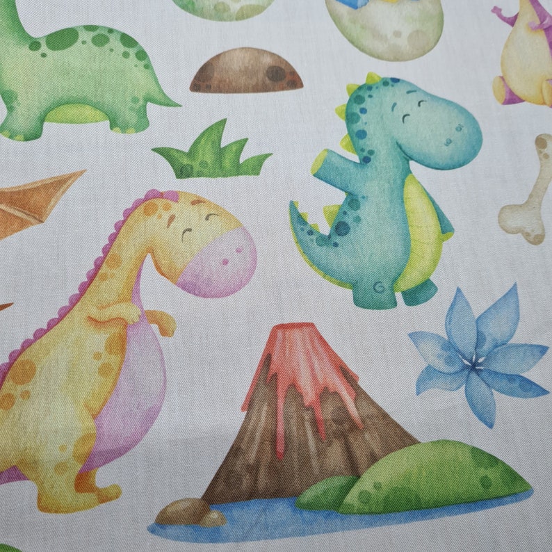 Dinosaur Fabric for Quilting Baby Quilt Panels for Dinosaur | Etsy