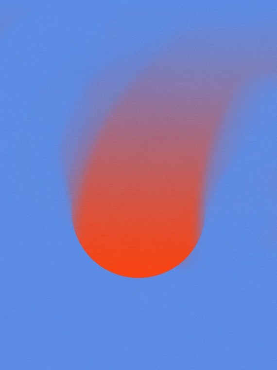 Fading Circle Design Poster | Etsy