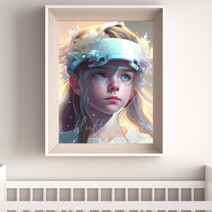 Digital Download Metaverse Princess, AI Print, Digital Art, Game Art ...