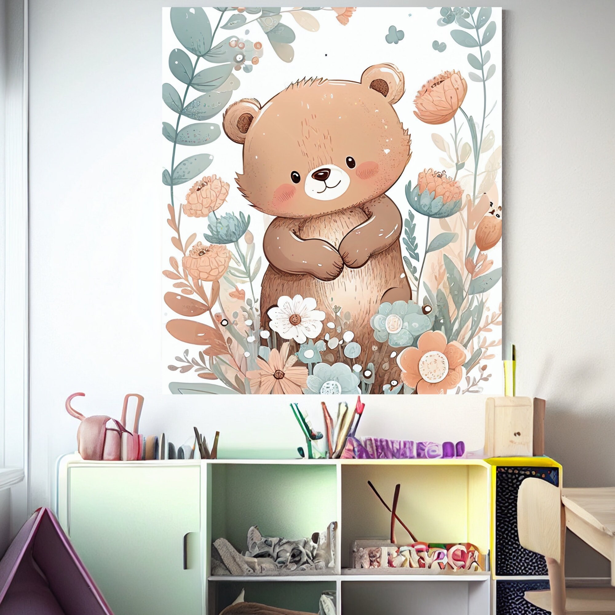 Digital Download Baby Bear V7 Printable Art Digital - Etsy