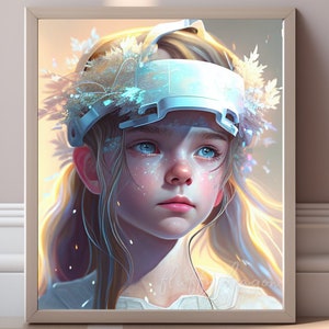 Digital Download Metaverse Princess, AI Print, Digital Art, Game Art ...