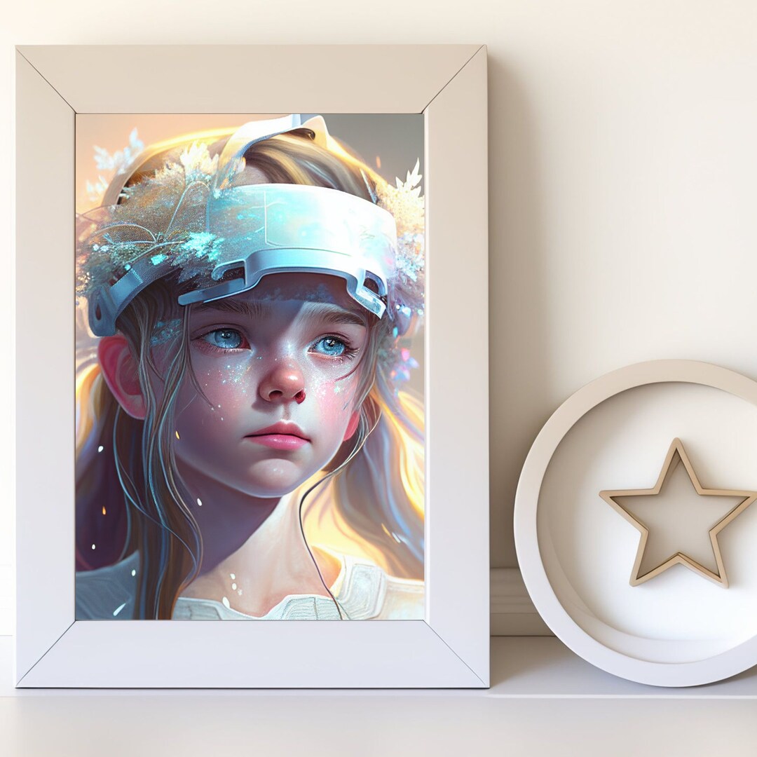 Digital Download Metaverse Princess, AI Print, Digital Art, Game Art ...