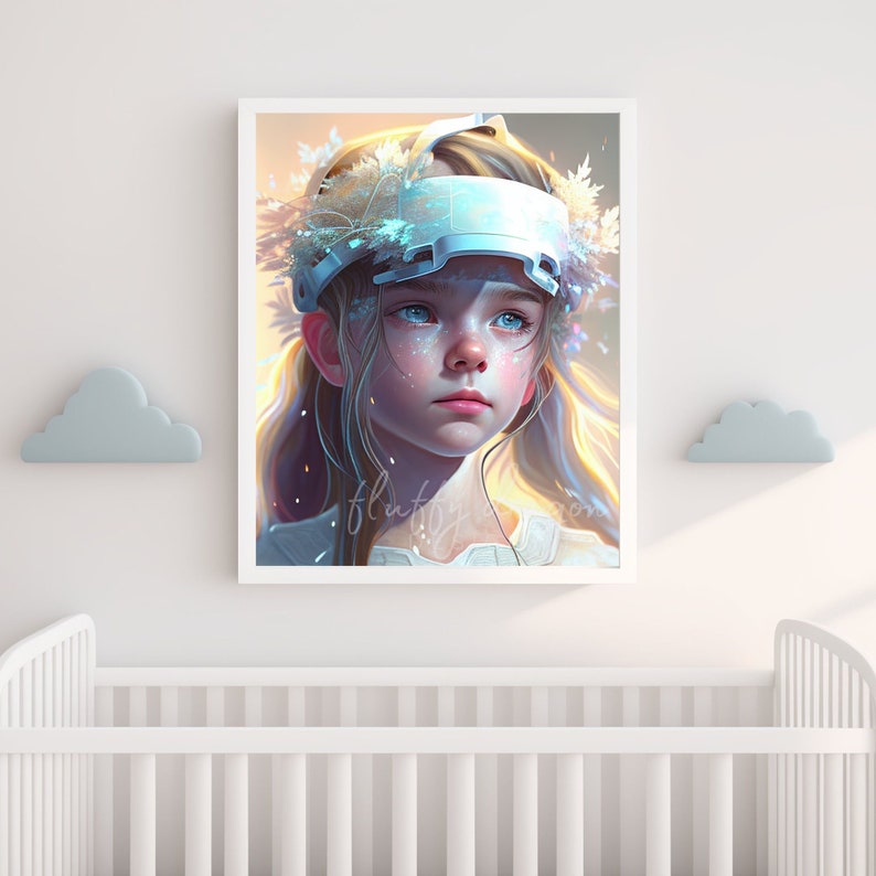 Digital Download Metaverse Princess AI Print Digital Art - Etsy
