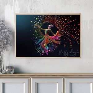 Sphere Dancer Digital Print Instant Download Dance Art Ballerina ...