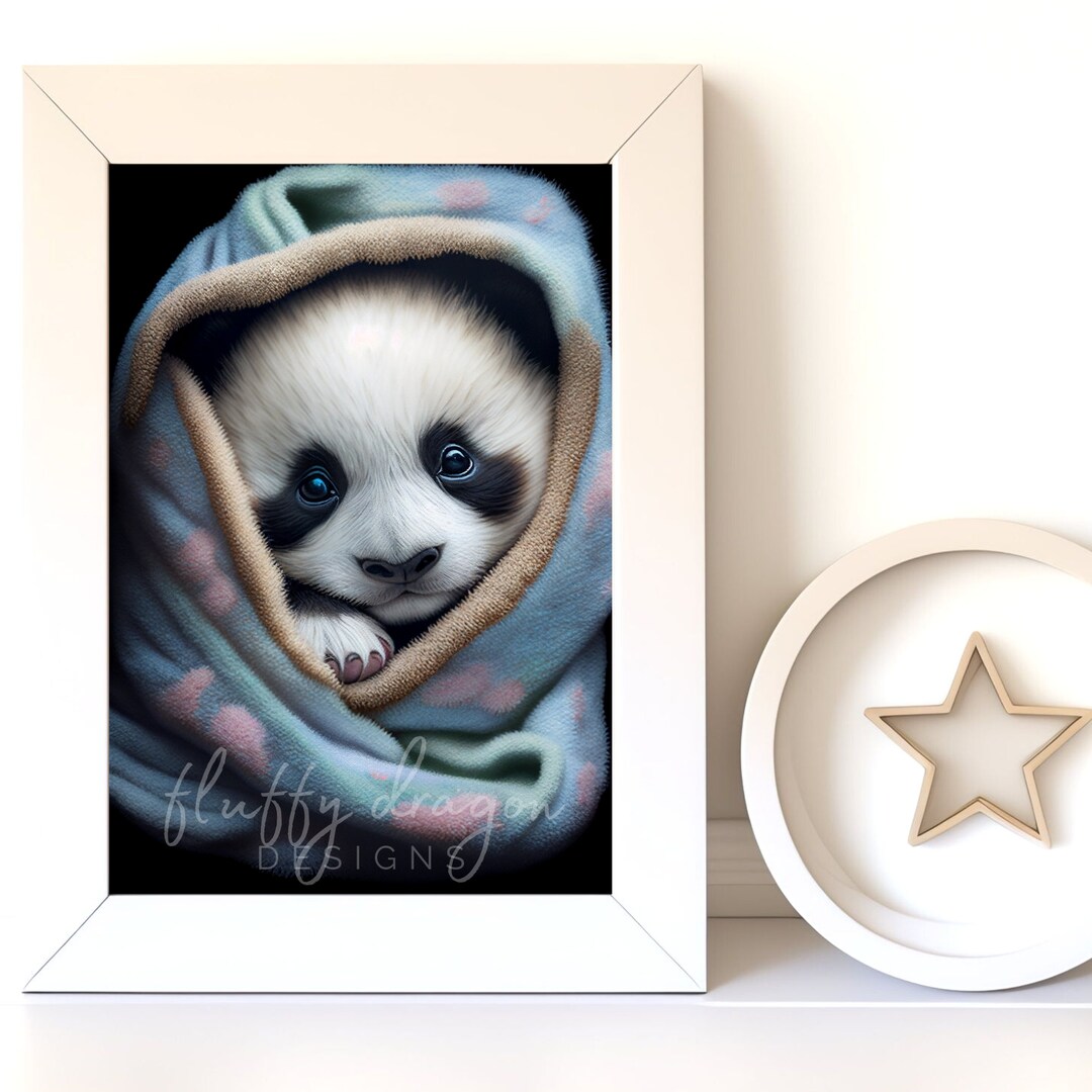 Digital Download Baby Panda V9 Printable Art Digital Prints Wall Art ...