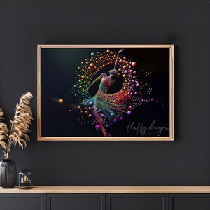 Sphere Dancer Digital Print Instant Download Dance Art Ballerina ...