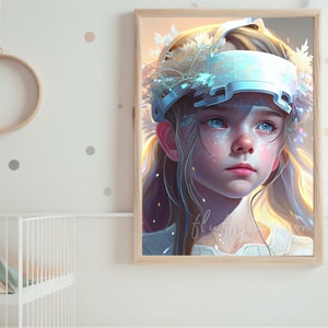 Digital Download Metaverse Princess, AI Print, Digital Art, Game Art ...