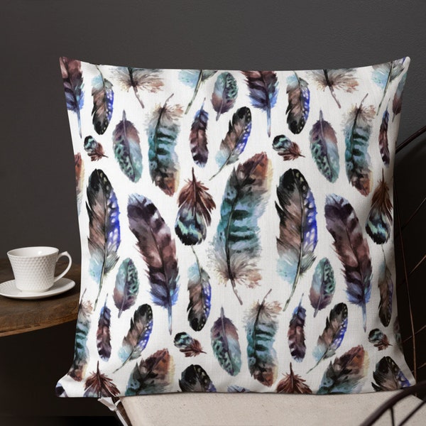 Feather Pillow - Etsy