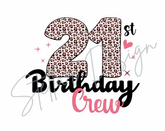 21st Birthday Htv - Etsy