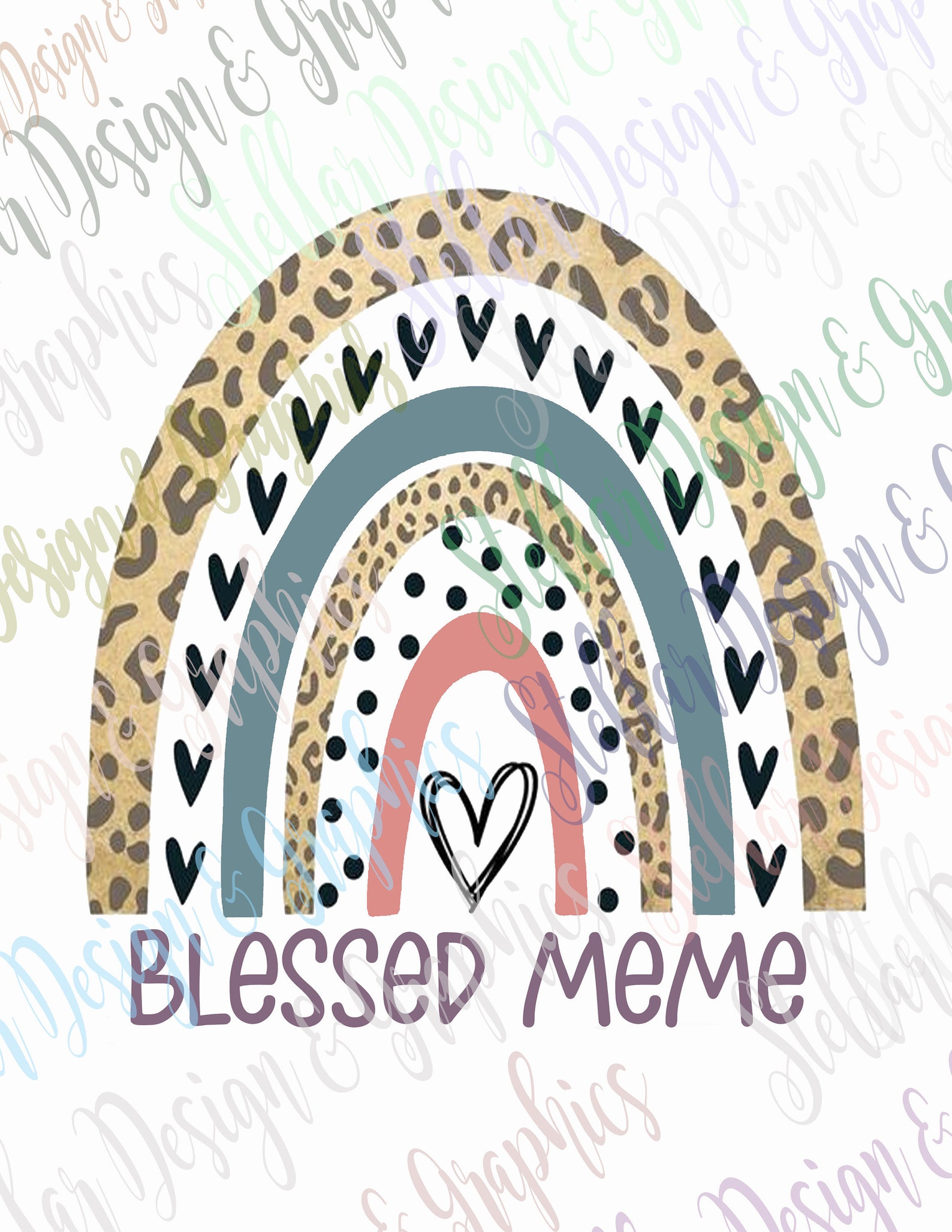 Blessed Meme Rainbow - Etsy