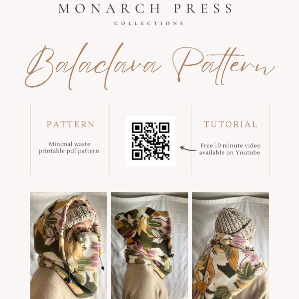 Balaclava Pattern - Etsy