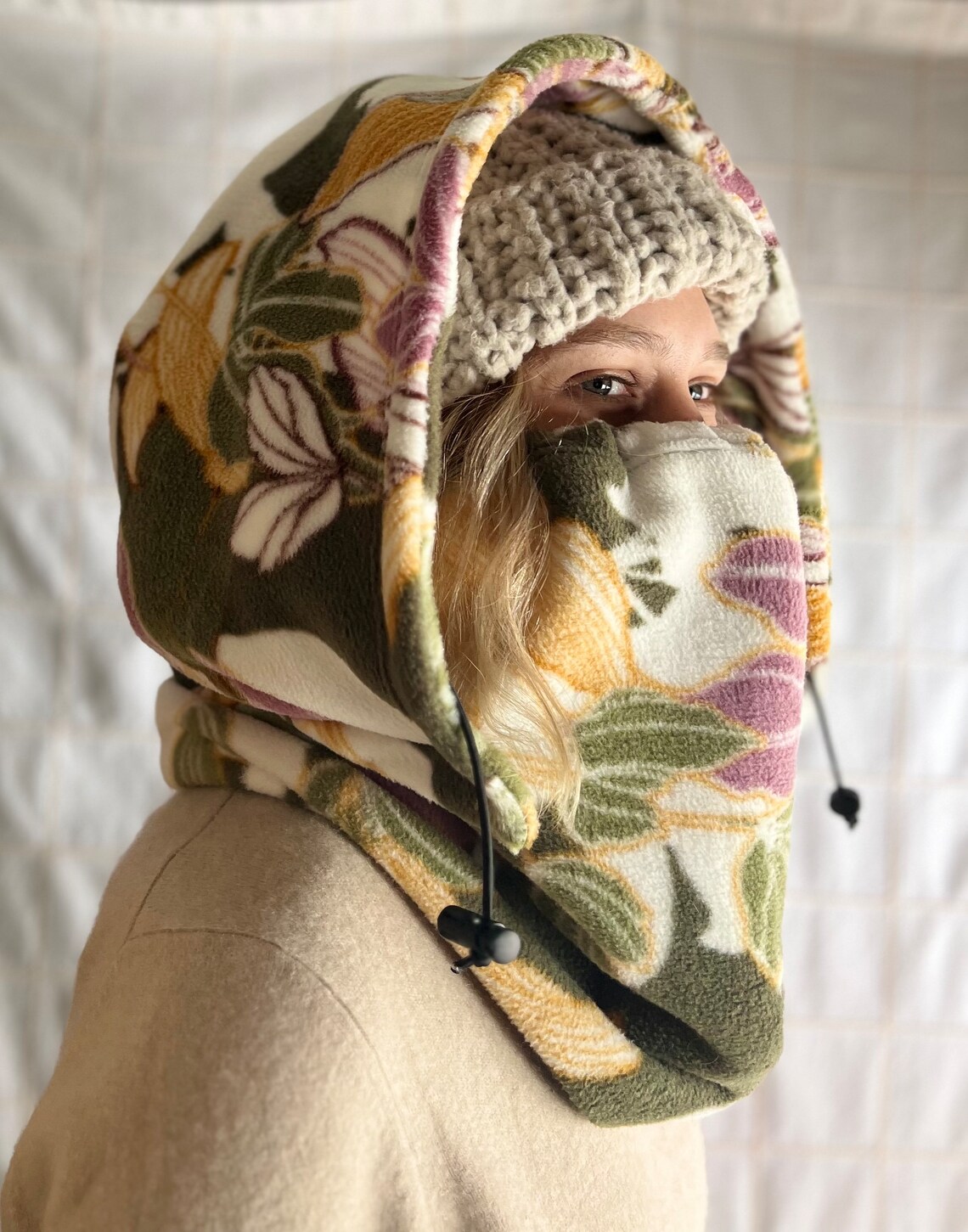 Adult Balaclava Sewing Pattern: Beginner DIY Hood (PDF Pattern) - Etsy