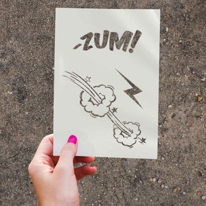 30 Piece Bundle, Pop Art Stencils, Comic Book Stencils. Superhero ...