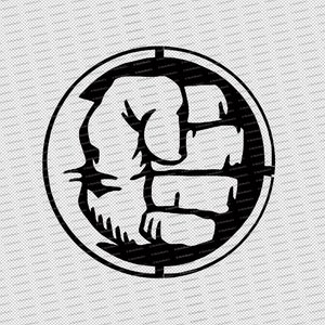 The Hulk & Logo Stencils Superhero. Reusable Mylar Stencil. - Etsy