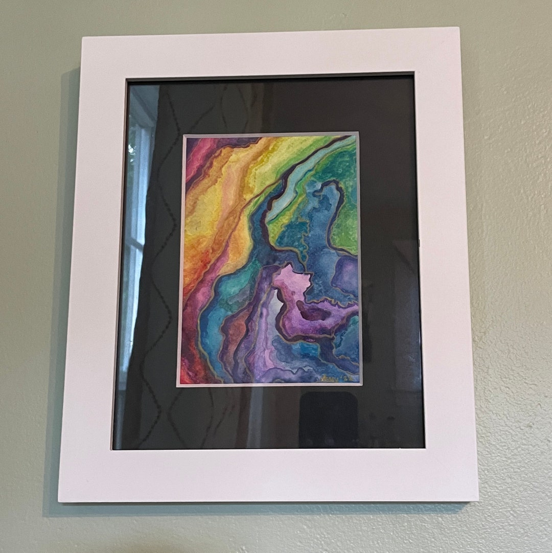 My Favorite Rainbow Original Watercolor Painting - Etsy