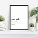 Gurt Lush Wall Art Print Bristol Print Bristol Quote Definition Print ...