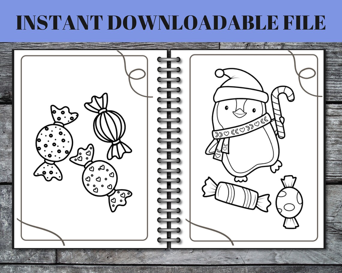 20 Candy Coloring Pages for Kids: Printable Candy Coloring Sheets ...