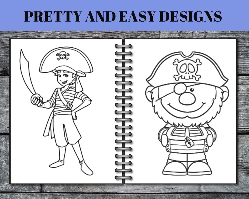 30+ Pirate Coloring Pages, Pirate Party Printables, Pirate Activities ...