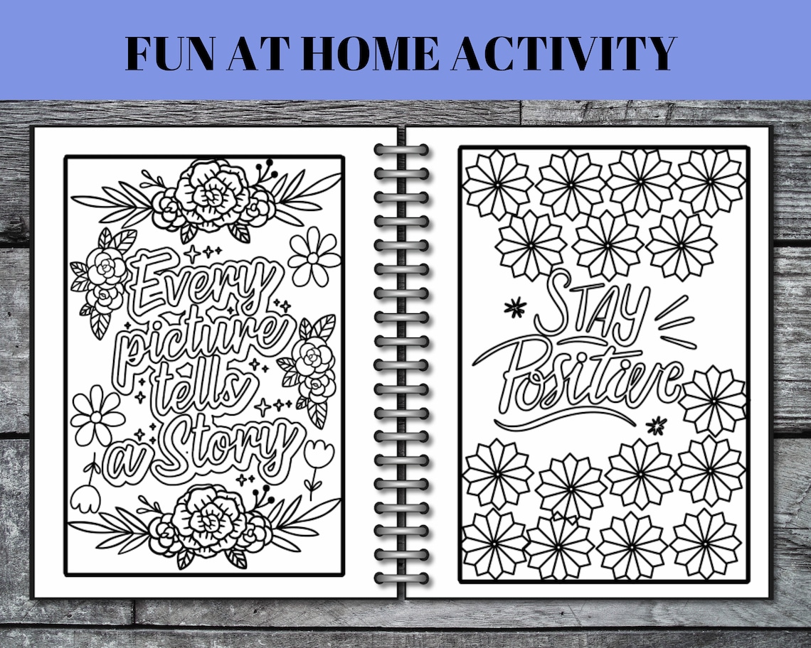 60 Coloring Pages for Mental Health and Relaxation Printable ...