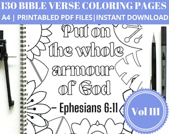 Bible Journaling Coloring 1 | Devotional Verses Liturgical Colors Book ...