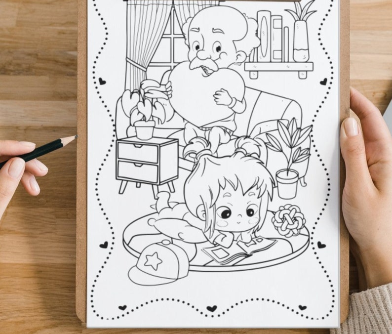 25 Cozy Friends Colouring Pages | Cozy Moments | Instant Downloads ...