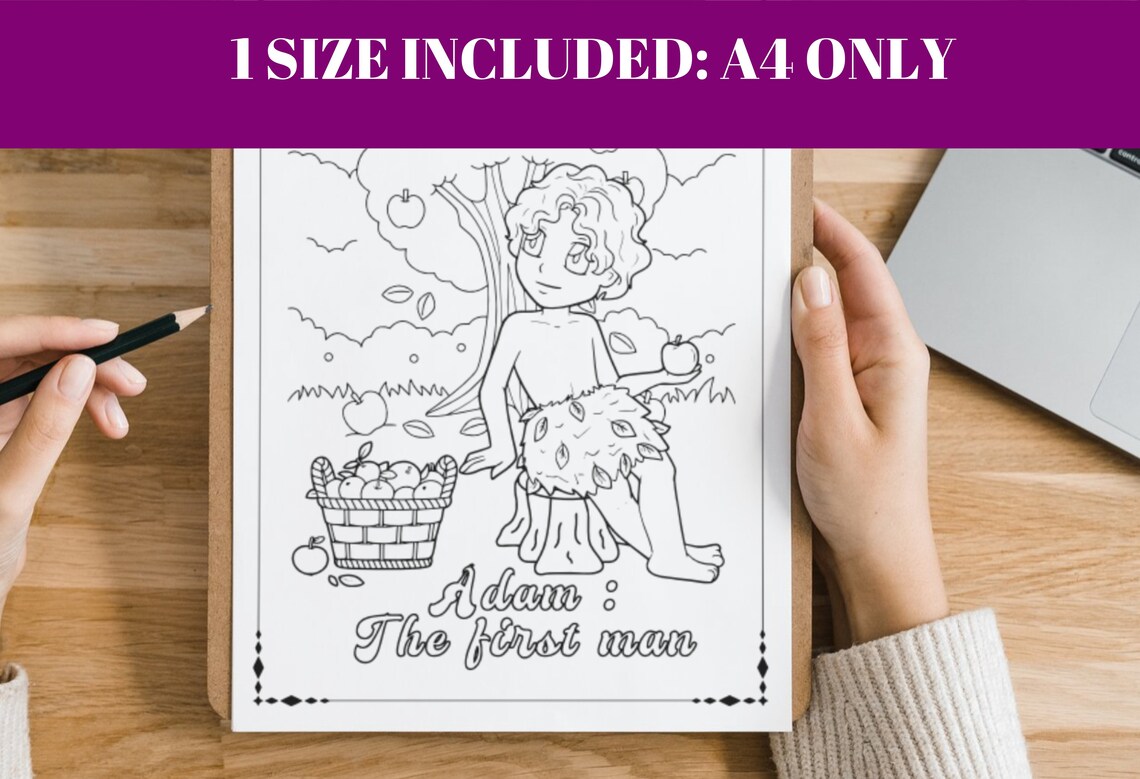 15 Biblical Heroes Colouring Pages | Bible Colouring Book | Christian ...