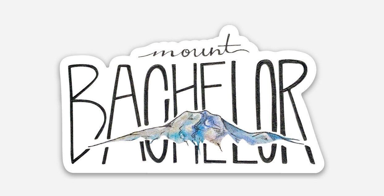 Mt. Bachelor Sticker - Etsy