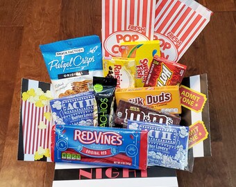 Movie Night Box - Etsy