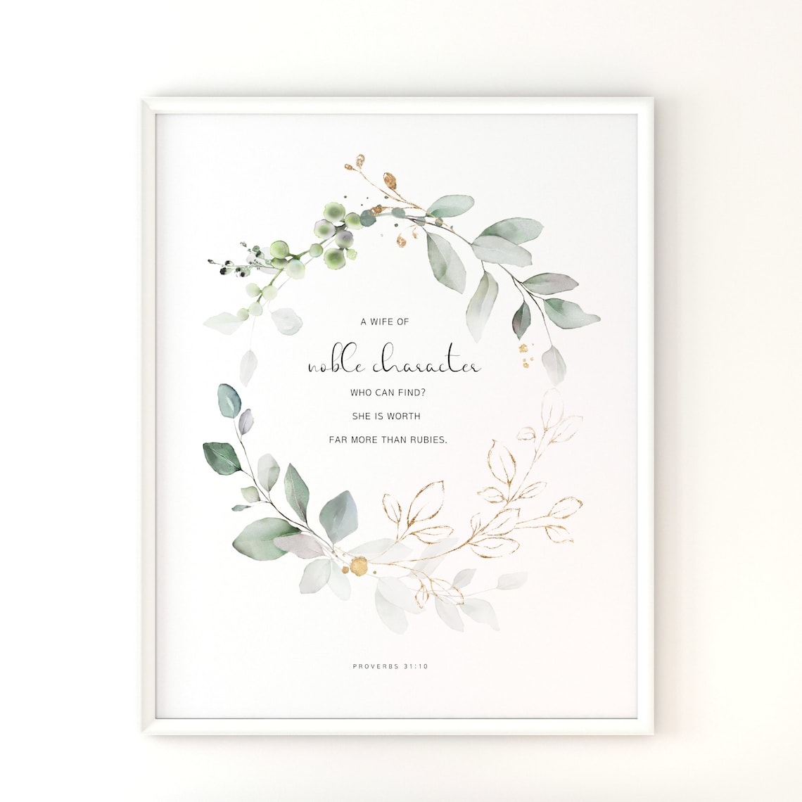 Proverb 31:10 A Wife Digital Download Scripture Wall Art - Etsy