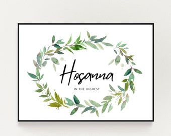 Psalm 128:1-2, Digital Download, Scripture Wall Art, Watercolour ...