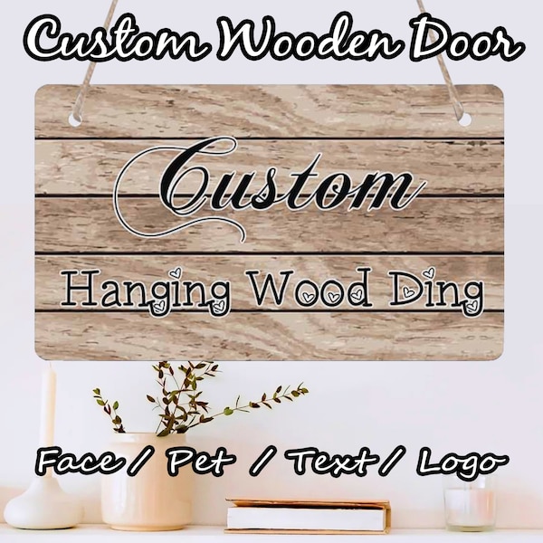 Hanging Wood Sign - Etsy