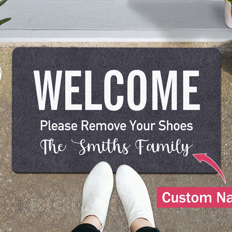 Custom Rubber Shoe Mat - Etsy