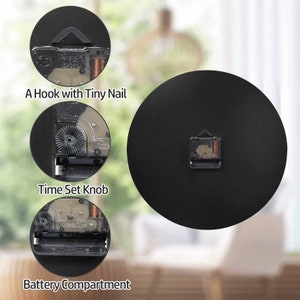 Custom Photo Wall Clock, Personalized Wall Decor Clock, Wall Clock With ...