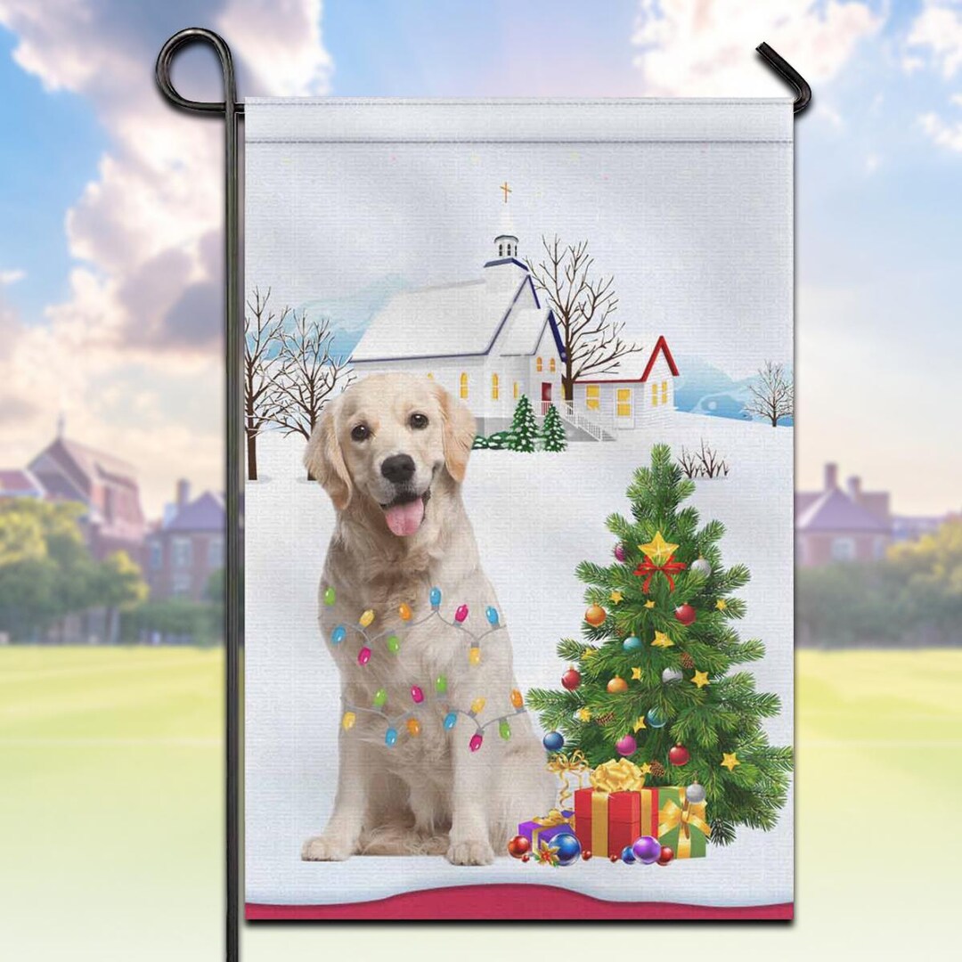 Custom Christmas Pet Flag: Personalized Holiday Decor - Etsy