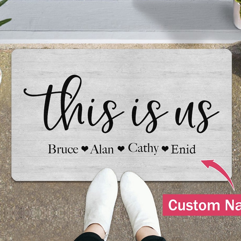 Personalized Doormat - Etsy