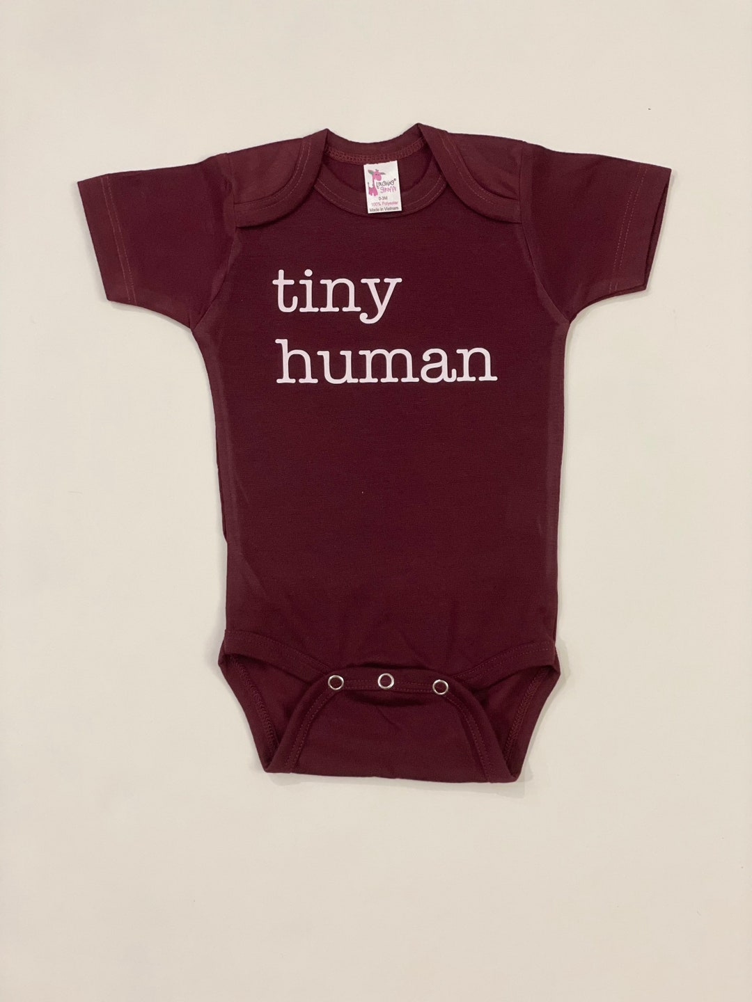 Tiny Human Onesie Design, Boy or Girl Onesie Design, Cute Onesie, Baby ...