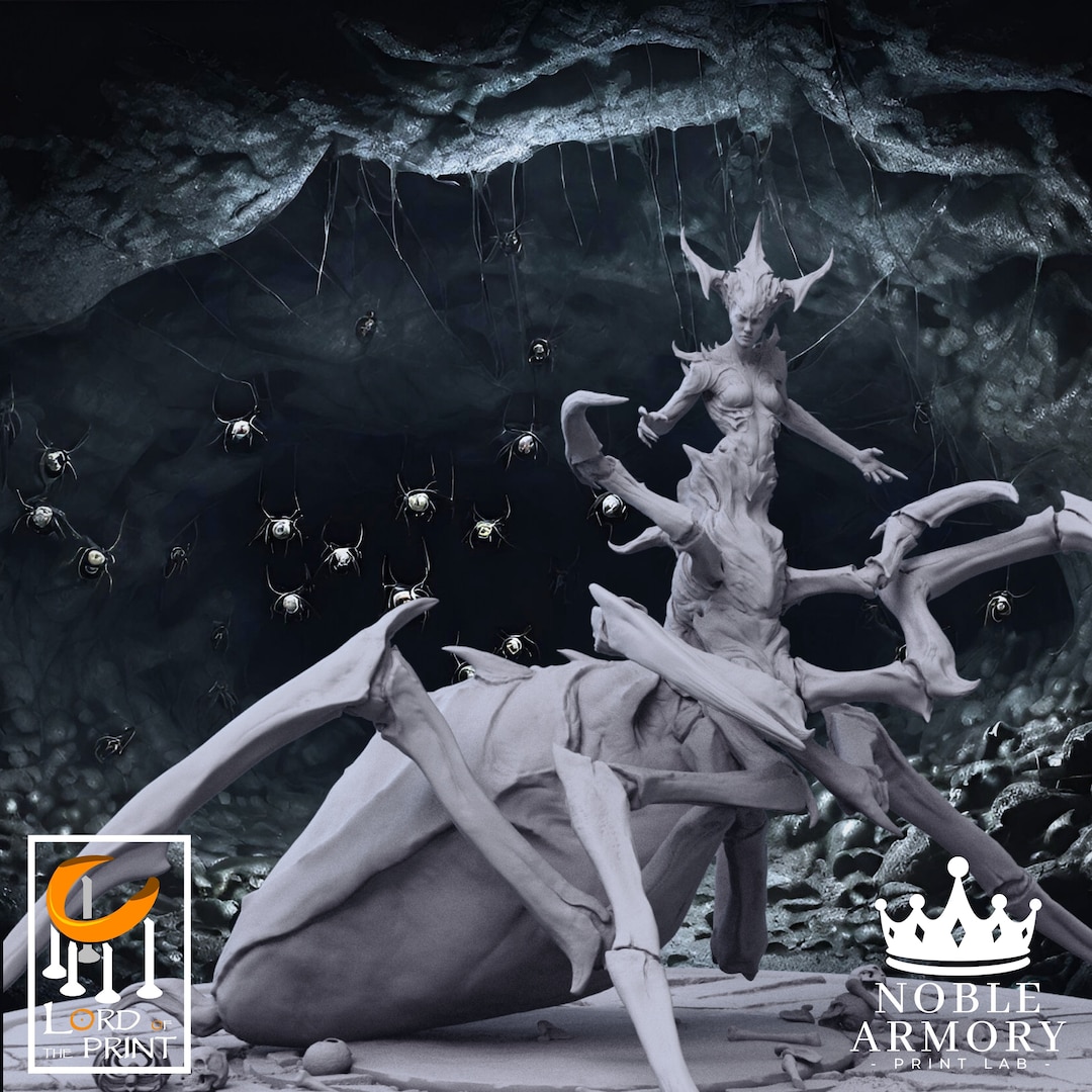 Immortalis Vampire Queen - Spider Form Dnd | Dhampir | Undead ...