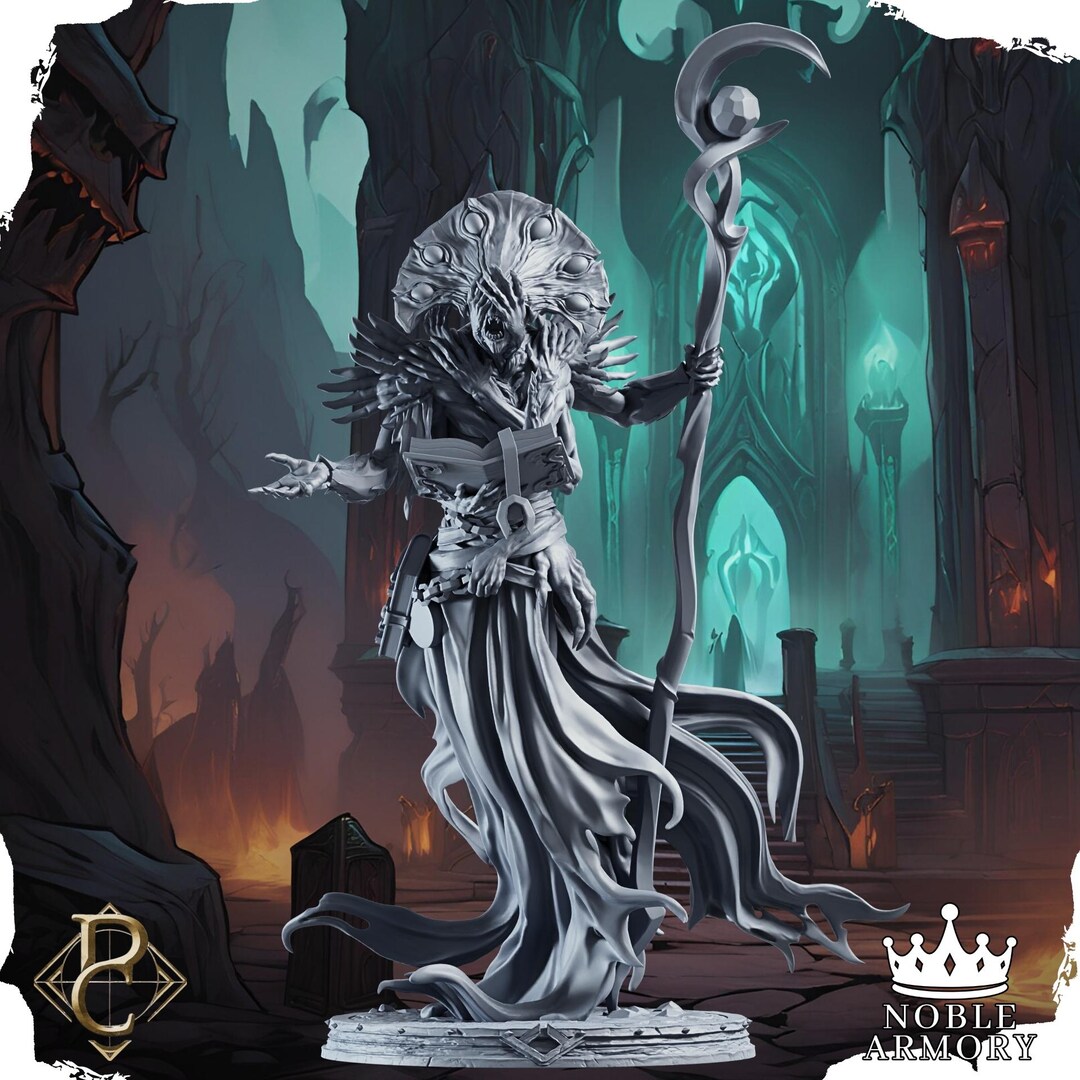 The Sorcerer / Summoner / Wizard of Darkness / Dnd | Tabletop Games ...