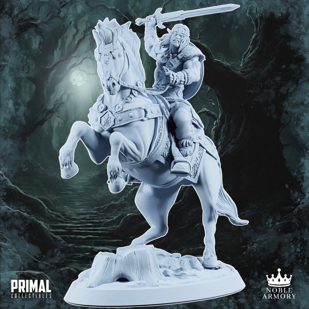 Barbarian - Boris on a Horse | Dnd | Tabletop Games | Wargames ...