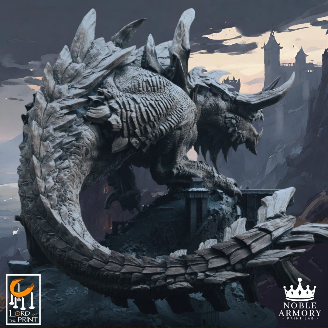 Tarrasque Titan | Dnd | Tabletop Games | Wargames | Miniature | Lord of ...