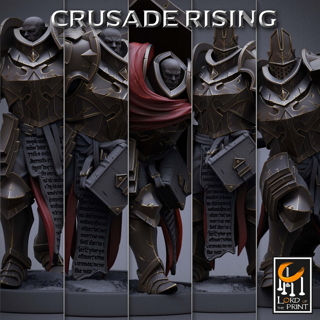 Templar Knight Scepter Squadron Dnd Tabletop Games - Etsy