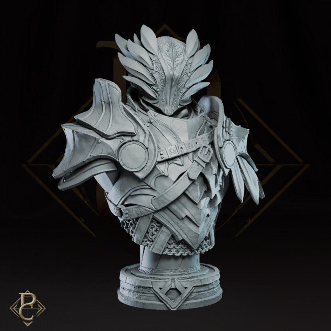 Radian, Ascended Bust Dnd Tabletop Games Wargames Miniature Parasite ...