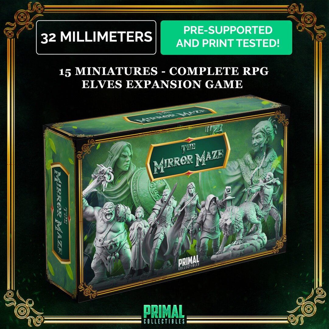 Mirror Maze Bundle | Dnd | Tabletop Games | Wargames | Miniature ...
