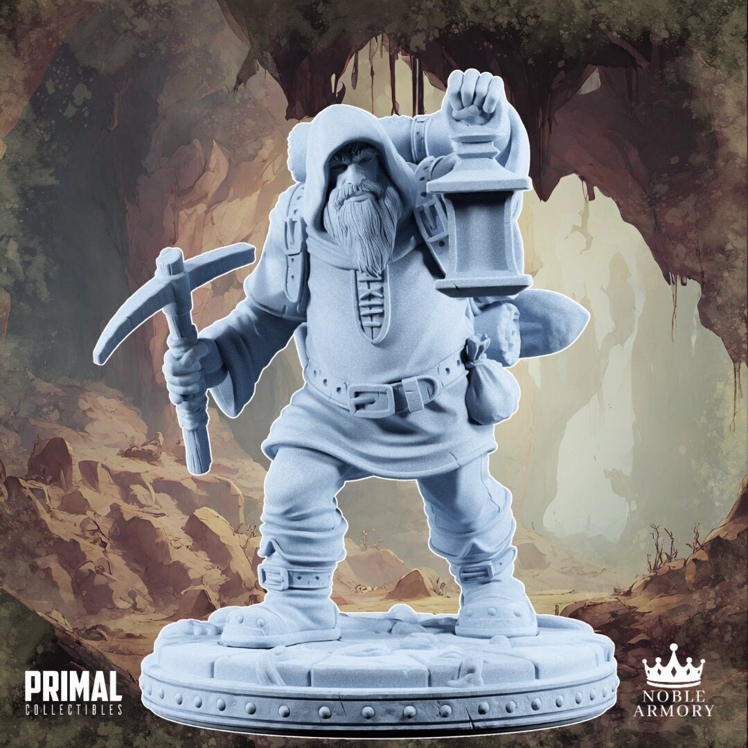 Dwarf - Prospector | Dnd | Tabletop Games | Wargames | Miniature ...