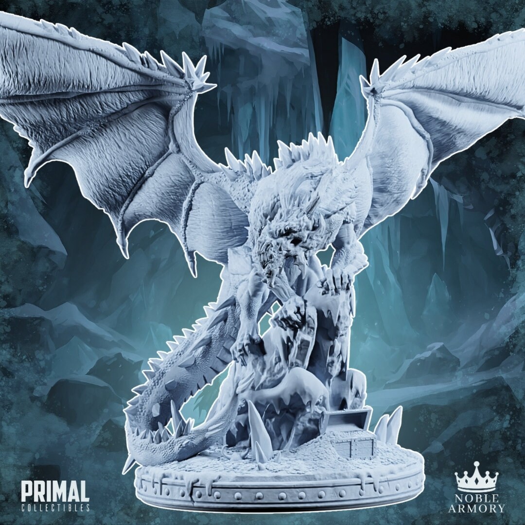 Frostbite Ice Dragon Icingdeath Frost Tyrant Dnd Tabletop Games ...