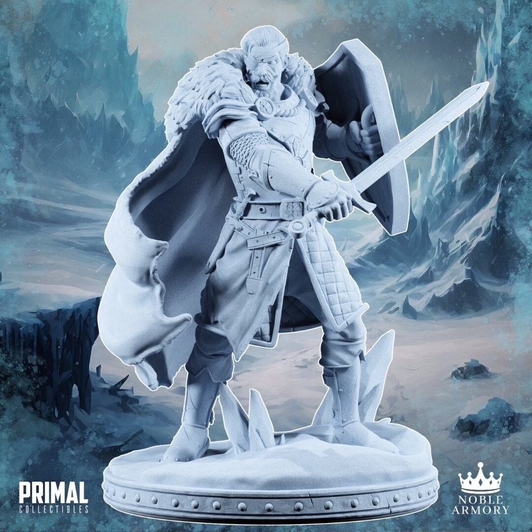 Mercenary Man-at-arms Osmond Dnd Tabletop Games Wargames Miniature ...