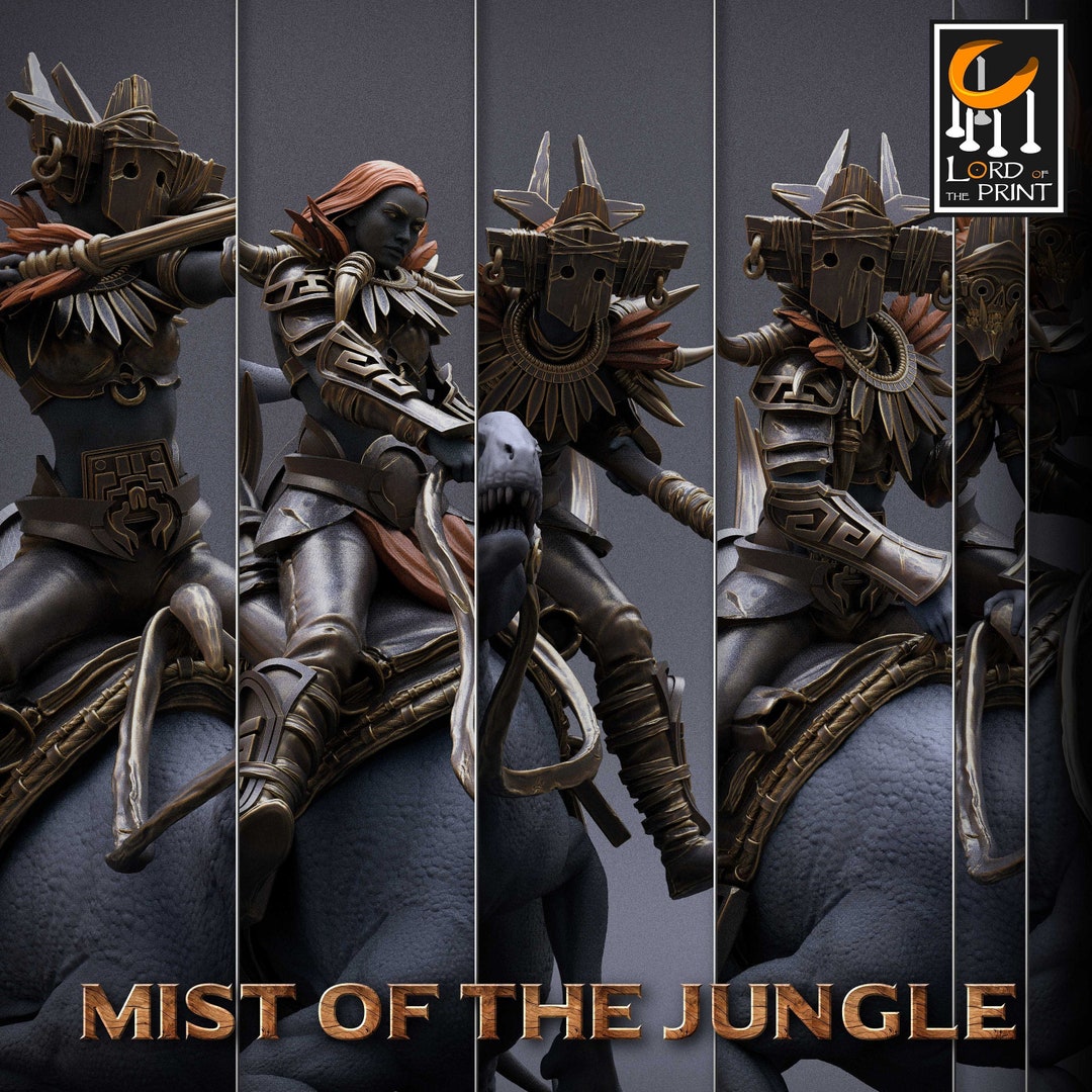 Amazon Raptor Riders | Dnd | Tabletop Games | Wargames | Miniature ...