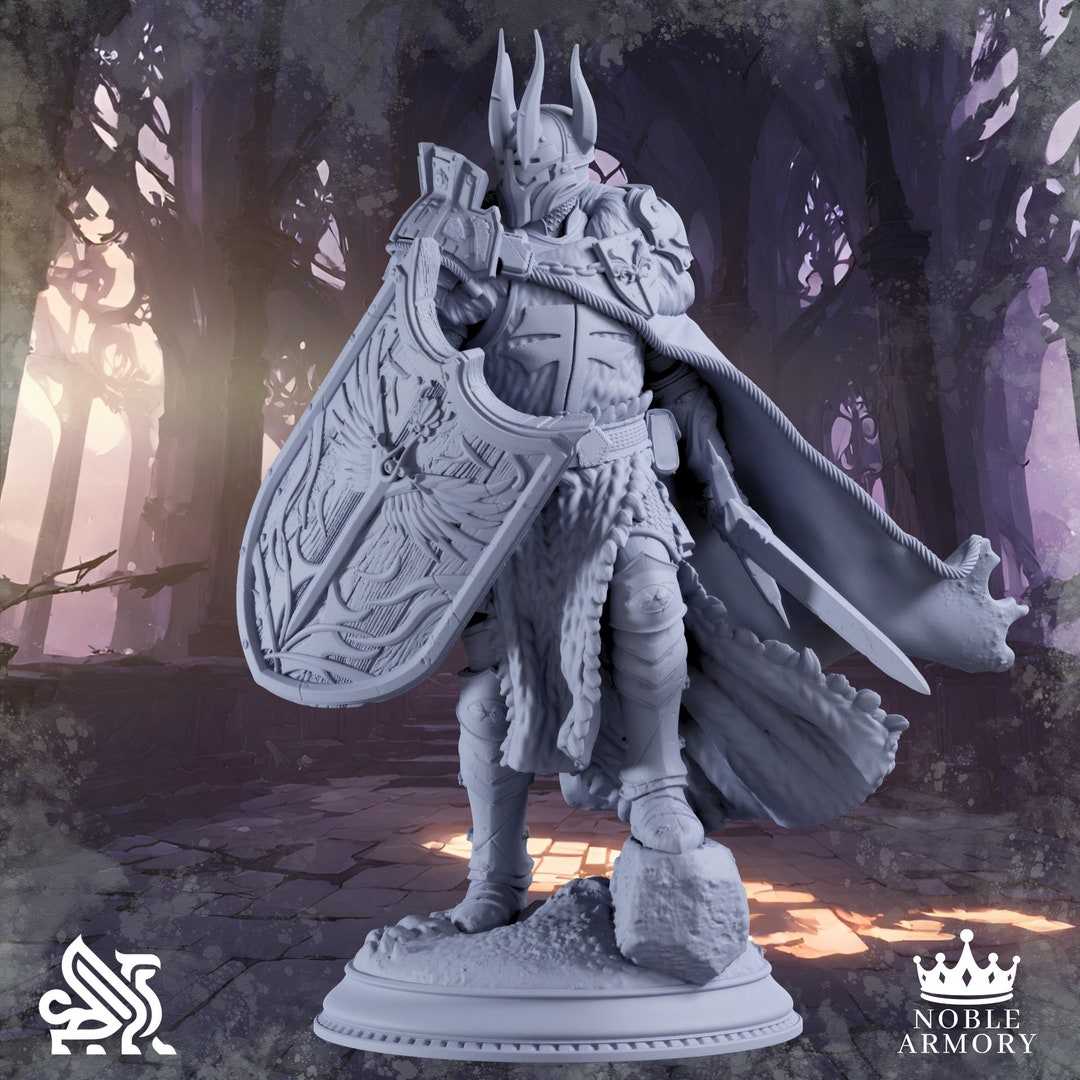 Paladin of Justice Caedes Dnd Tabletop Games Wargames Miniature DM ...