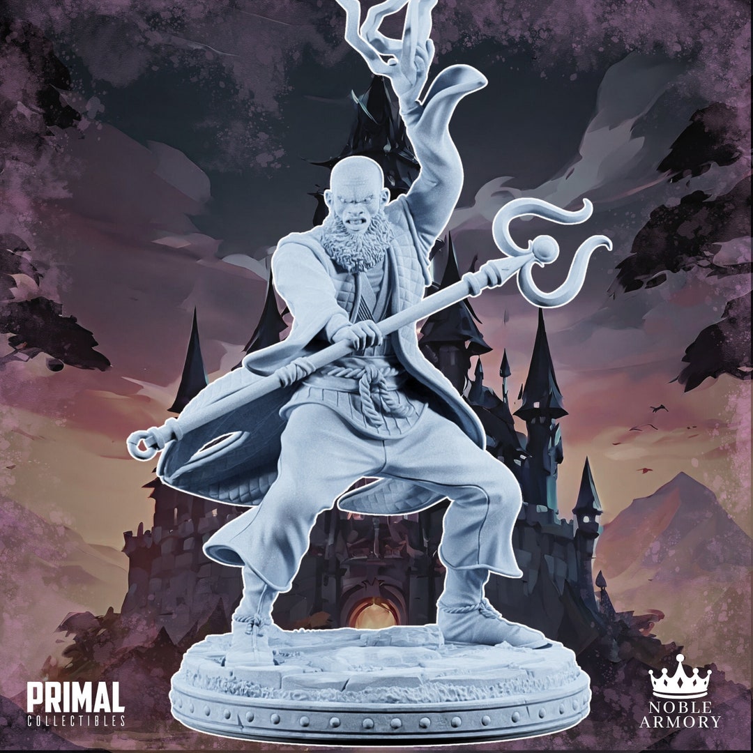 Storm Master Rayzen Shaka Dnd Tabletop Games Wargames Miniature Primal ...