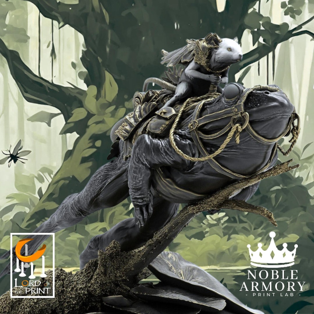 Mousin Frog Rider Mouseling Mousefolk | Dnd | Tabletop Games | Wargames ...